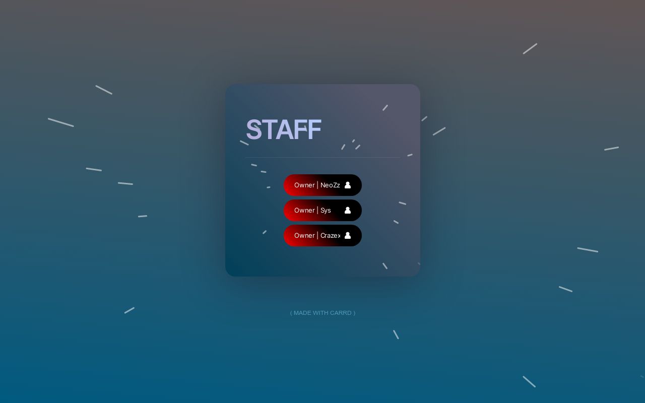 STAFF | BS